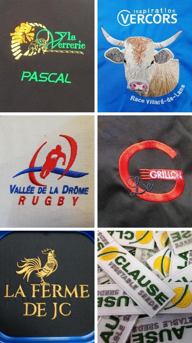 Faire broder son logo | Projet pas-à-pas | Foire aux questions | BROD'Art