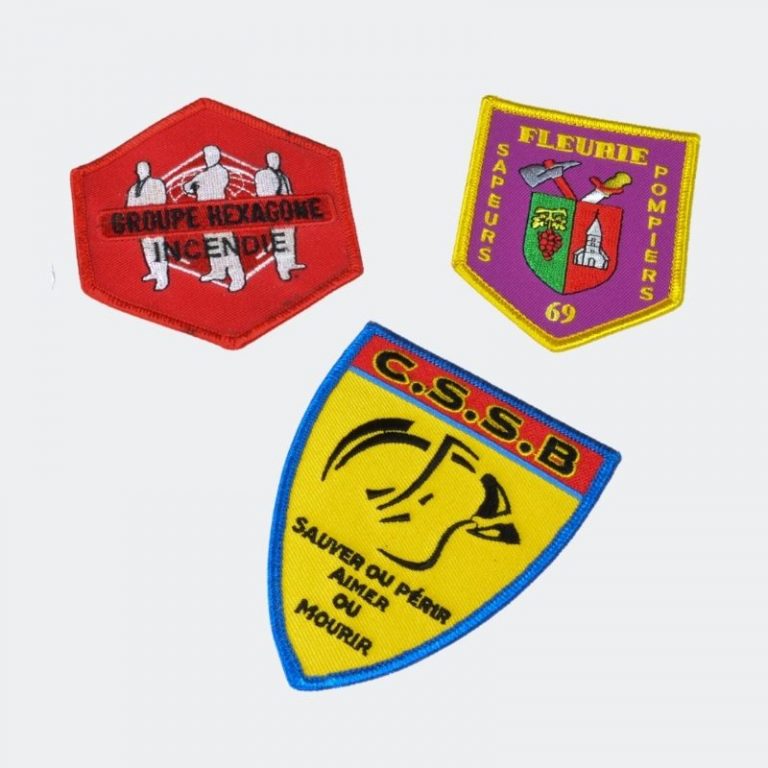 Ecusson brodé personnalisé | Fabrication ecusson | BROD'Art